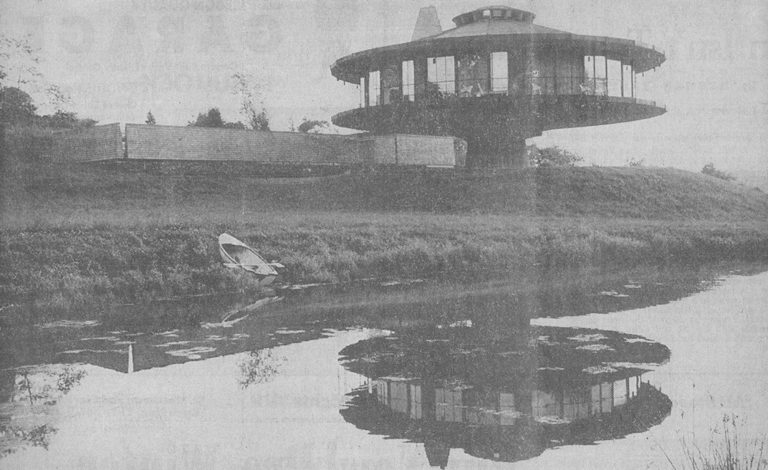 Revolving Circular House is a View Finder | The Round House